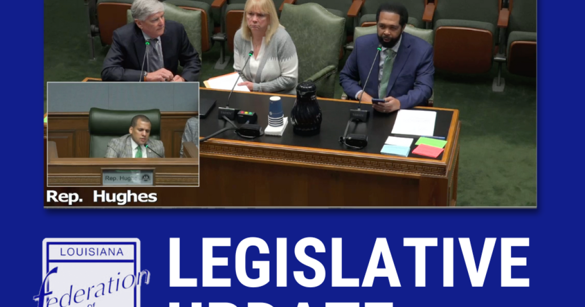Week 2: Compensation, Workload, and Discipline | Louisiana Federation ...