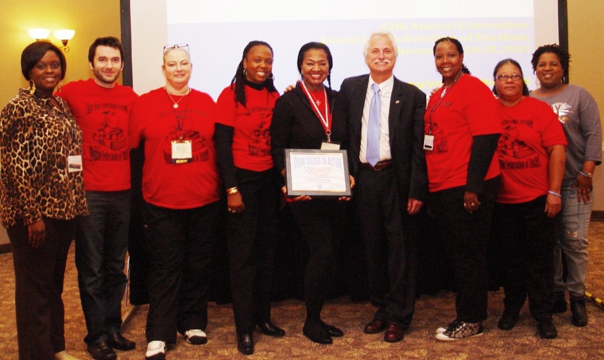 Federation chapters receive Union Values Award | Louisiana Federation ...